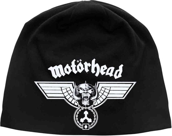 Motorhead Beanie Muts Hammered Zwart | bol