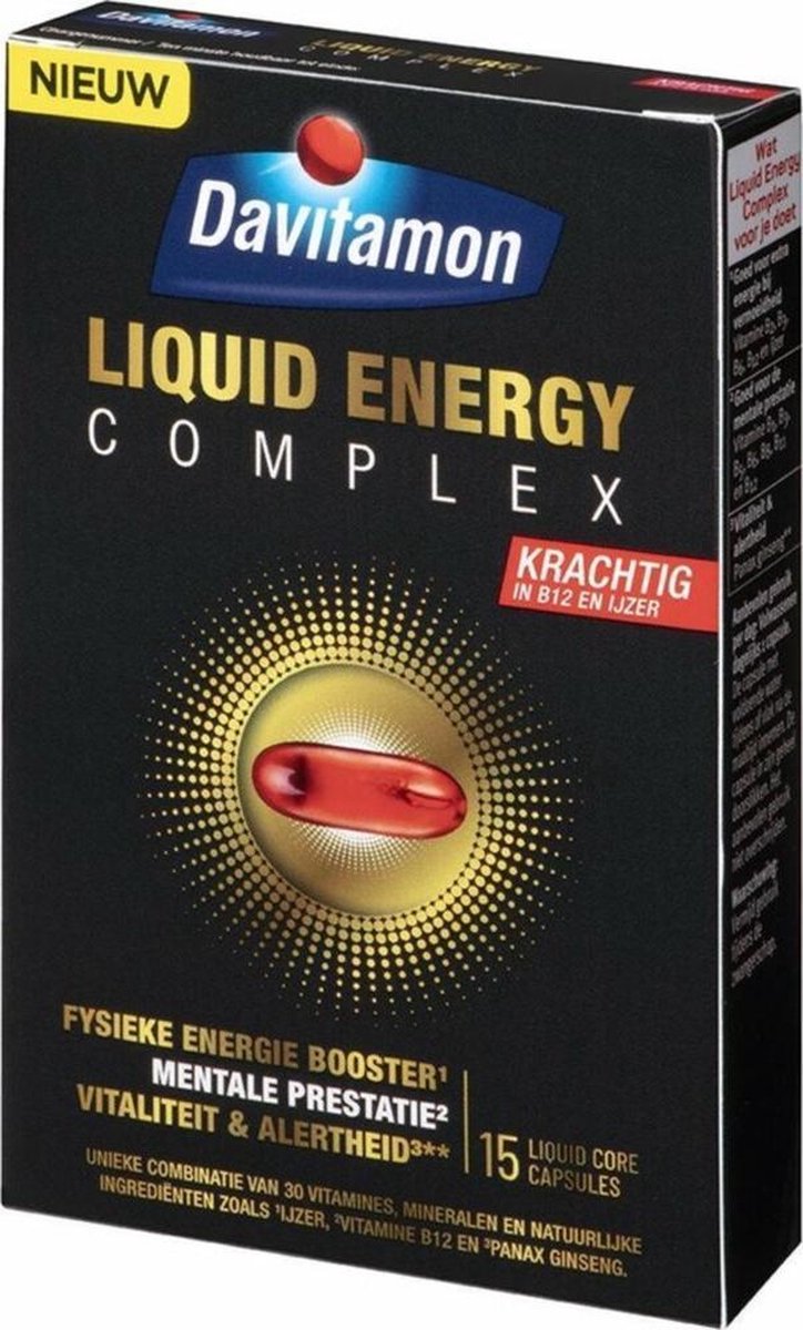 bol.com | Davitamon Liquid Energy Complex - Energiesupplement met ...