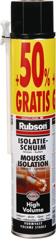 Rubson High Volume Purschuim 750ML + 50% GRATIS | PURSchuim Isolatie ...