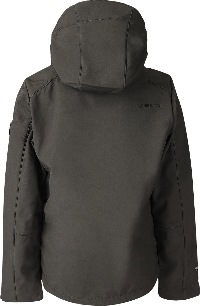 Brunotti Mippy Boys Softshell Jas - 152 - Groen | bol.com