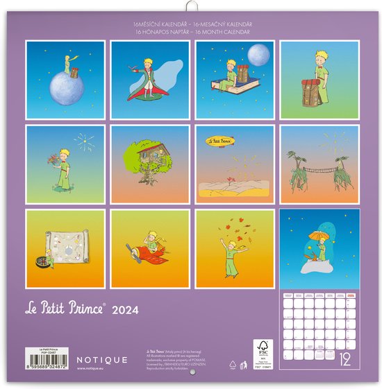 Le Petit Prince Kalender 2024 | bol