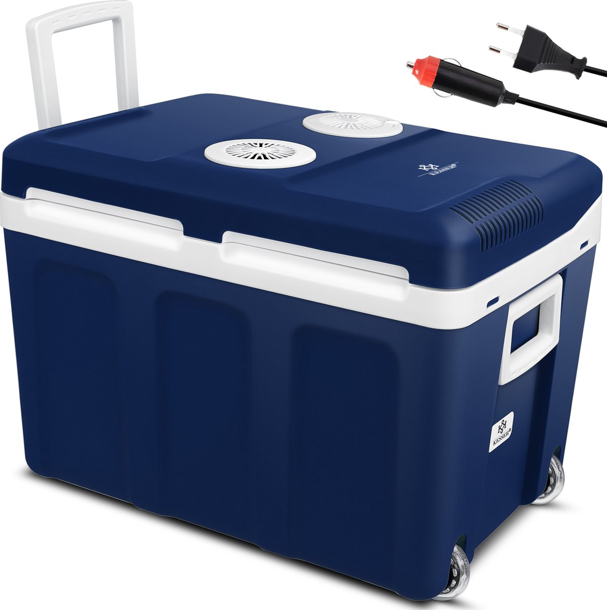 KESSER® 40L Thermo Elektrische Koelbox met wielen | voor warm houden en koelen |... | bol.com