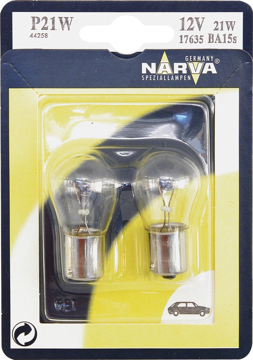 Narva BA15S / P21W - Set | bol