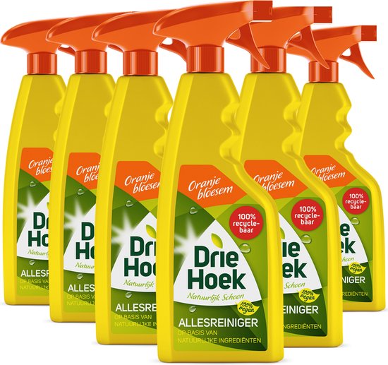 Driehoek Vloeibare Zeep Spray - Oranjebloesem - 6 x 500ml | bol