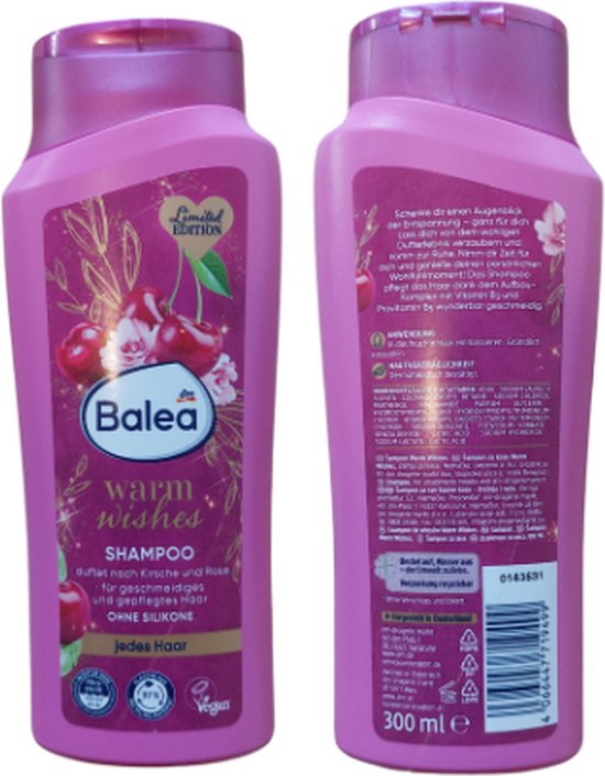 Kerst Shampoo Balea Warm Wishes - 300 ml | Limited Edition Winter ...