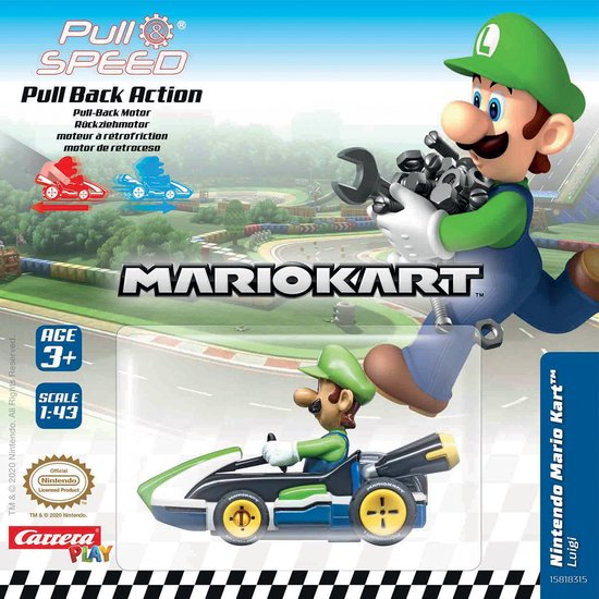 Auto Pull & Speed: Mario Kart 8 - Luigi | bol
