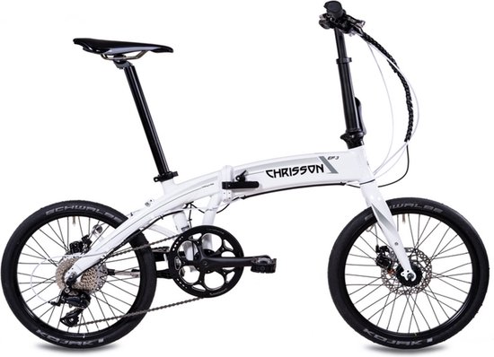 Chrisson EF3 Elektrische Vouwfiets 20 Inch - Plooifiets 32 cm - 9 ...