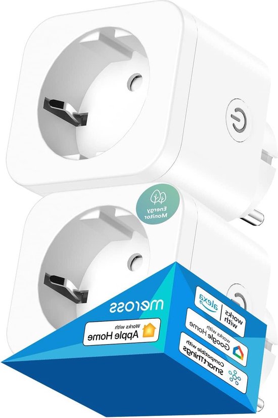 16A WLAN-stopcontact met verbruiksmeting en spraakbesturing ...