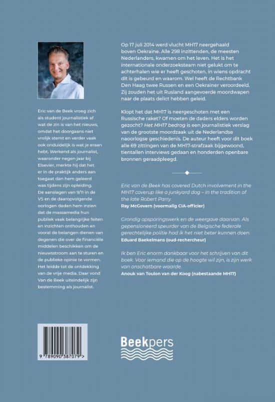 Het MH17 bedrog - Boek over de grootste moordzaak in de Nederlandse ...