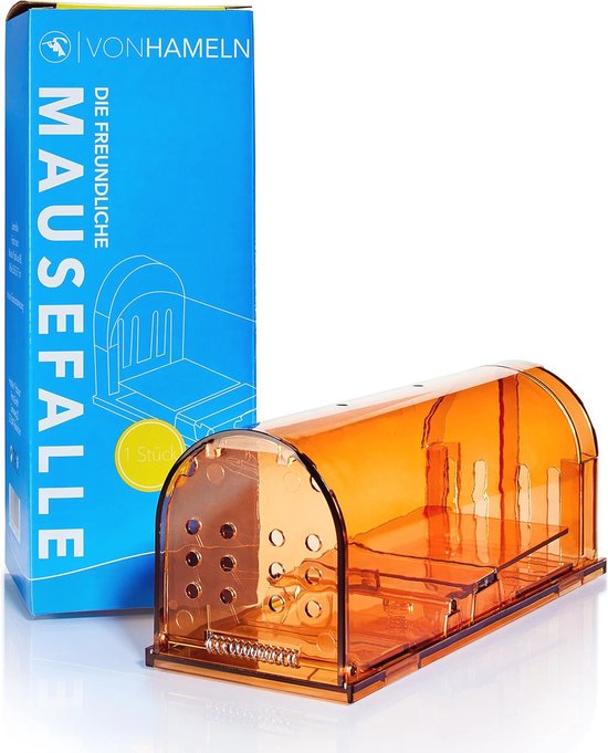 Extra grote levende muizenval met luchtgaten - Eenvoudige installatie ...