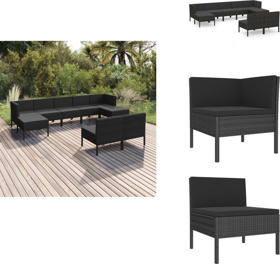 vidaXL Loungeset - Loungesets - Lounge Set - Lounge Sets - 9-delige ...