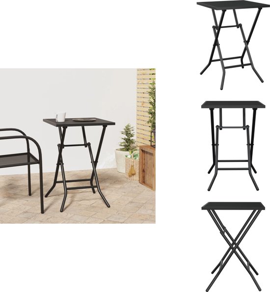 vidaXL Inklapbare Tuintafel - Inklapbare Tuintafels - Tuintafel ...