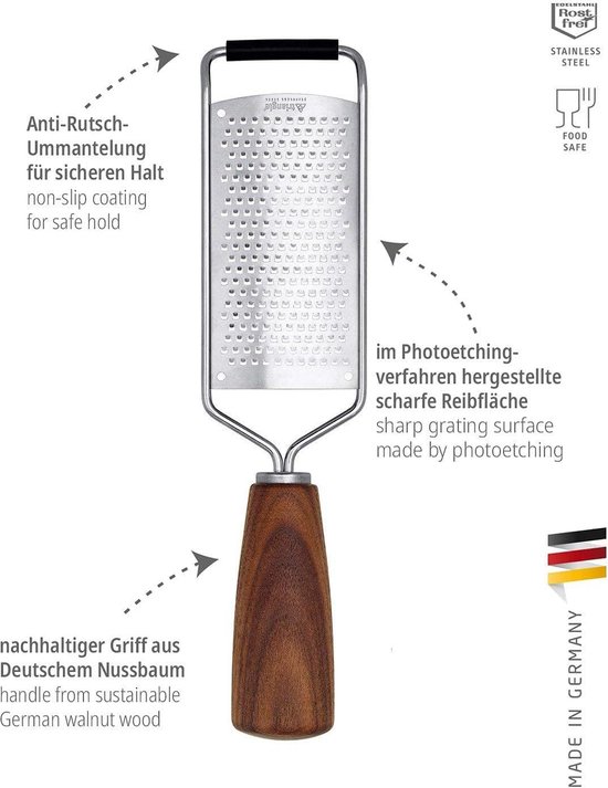 Walnut Grater - Professional Quality - Made in Solingen/Germany | bol