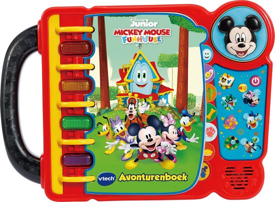 VTech Mickey Mouse Funhouse Avonturenboek - Educatief Speelgoed - Maak ...