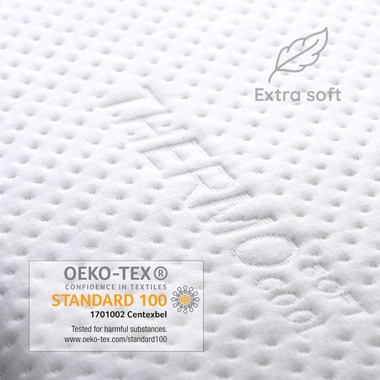 Orthopedisch zijslaapkussen van traagschuim - ergonomisch neksteunkussen -... | bol