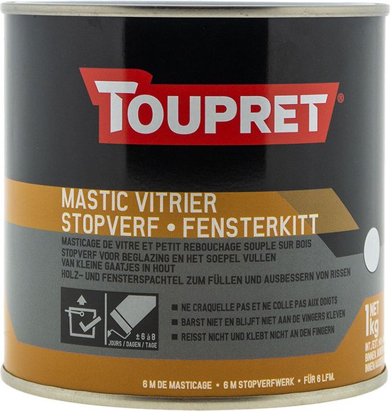 Toupret Stopverf Wit 1 KG | bol