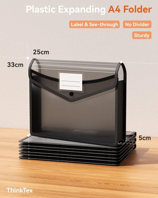Plastic Portemonnee Map Poly Zakken - Waterdichte Transparante ...