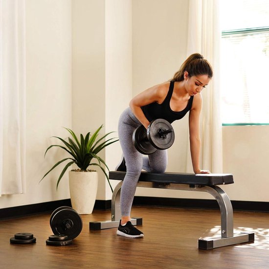 Oefening Vinyl 18 kg Halter Set Handgewichten voor Krachttraining en ...