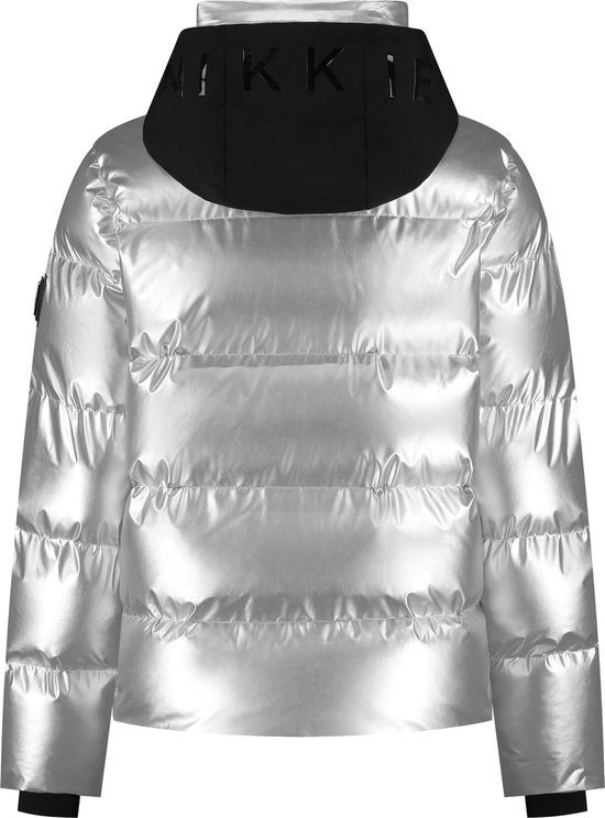 NIKKIE - gstaad metallic ski jacket - Jack ski dames - Zilver | bol