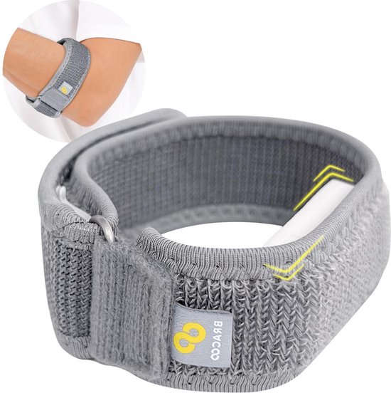 EP40 Tennis Elbow Tape with EVA Padding - Adjustable Elbow Tendon Brace ...