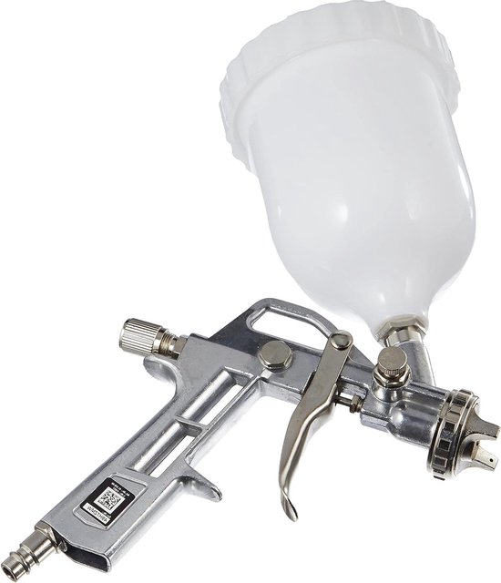 Paint Spray Gun with Flow Cup - 600 ml Liquid Cup - Paint Volume ...