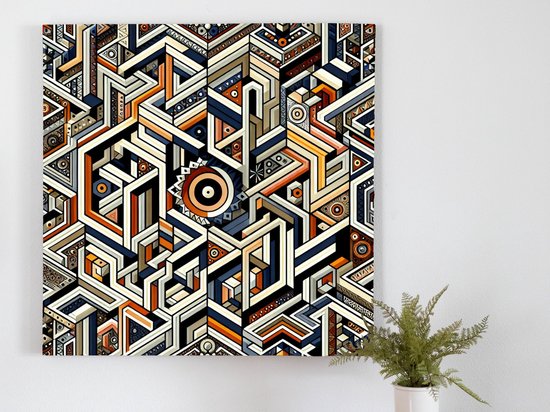 Modern escher schilderij | Een hedendaagse draai aan de surrealistische ...