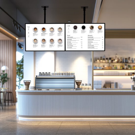 Caisson lumineux Publicité LED A2 bord Ultra fin, affichage d'affiche ...