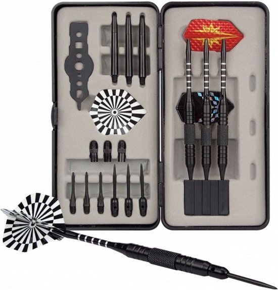 jeu de fléchettes Full Range 23 grammes noir 32 pièces | bol.com