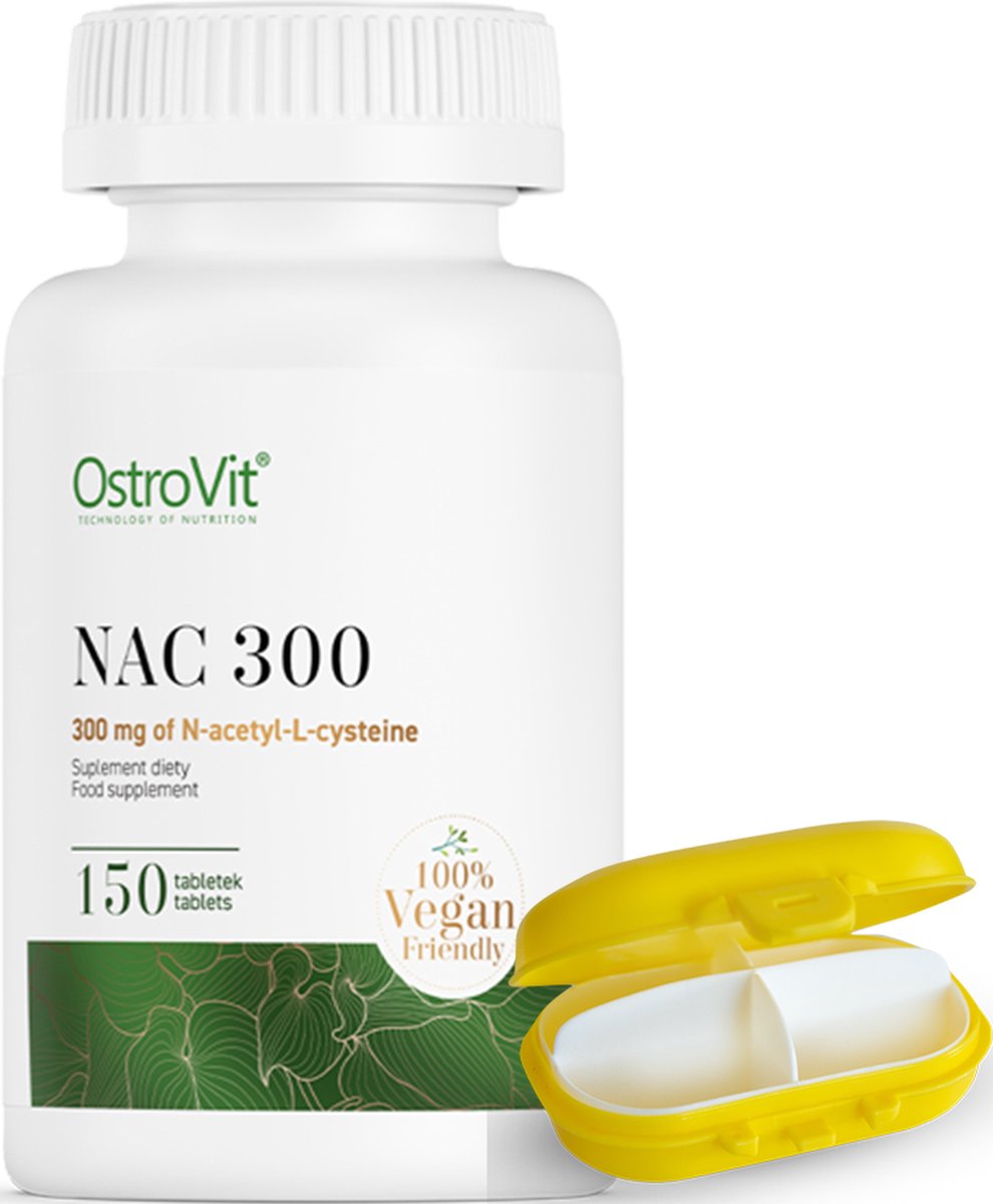 Aminozuren - NAC 300 mg - N-acetylo-L-cysteine - Vegan - 150 Tablets ...