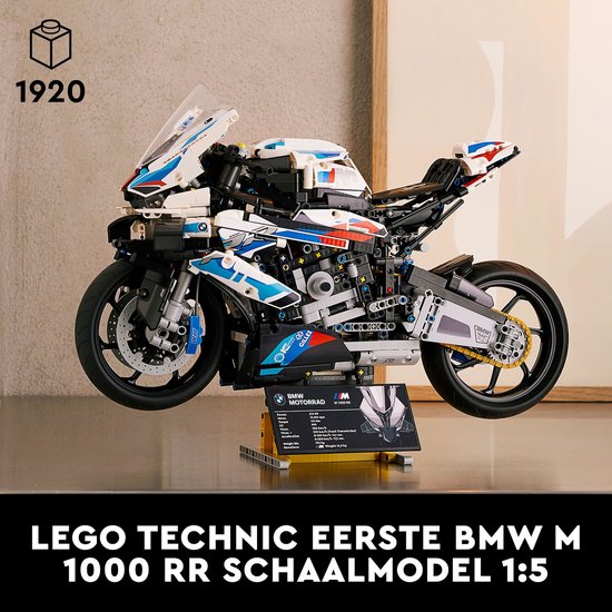 LEGO Technic BMW M 1000 RR Motor - Bouwbare Modelbouwset - 42130 | bol