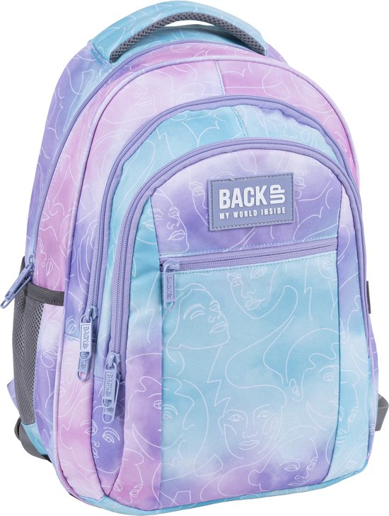 BackUP Rugzak Face - 39 x 27 x 20 cm - Polyester | bol