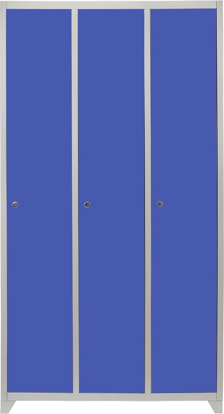 Lockerkast Metaal - Rood - Tweedeurs - 90cm(b)x50cm(d)x180cm(h ...
