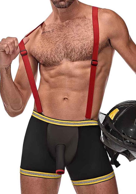 Male Power Hose Me Down Kostuum - L/XL black S/M | bol
