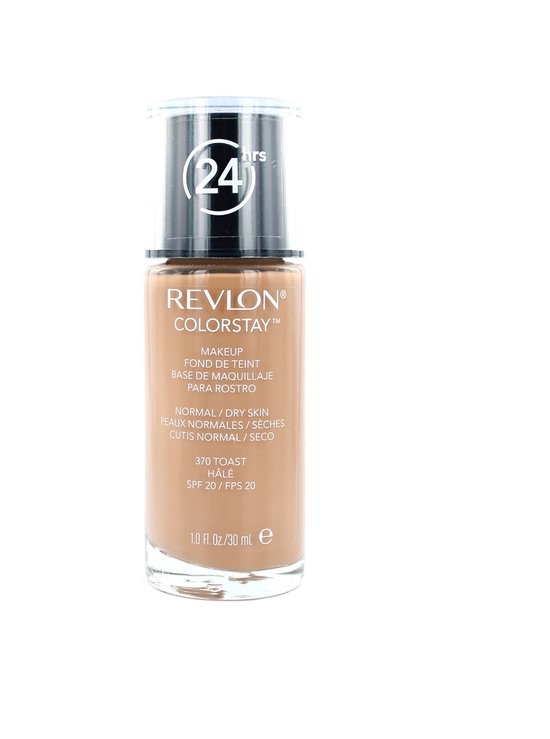 Revlon Colorstay Foundation - 370 Toast (Dry Skin) | bol