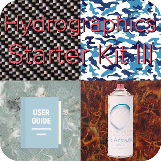 Hydro Graphics Dip Kit, Water Transfer Printing Hydro Dipping Set ...