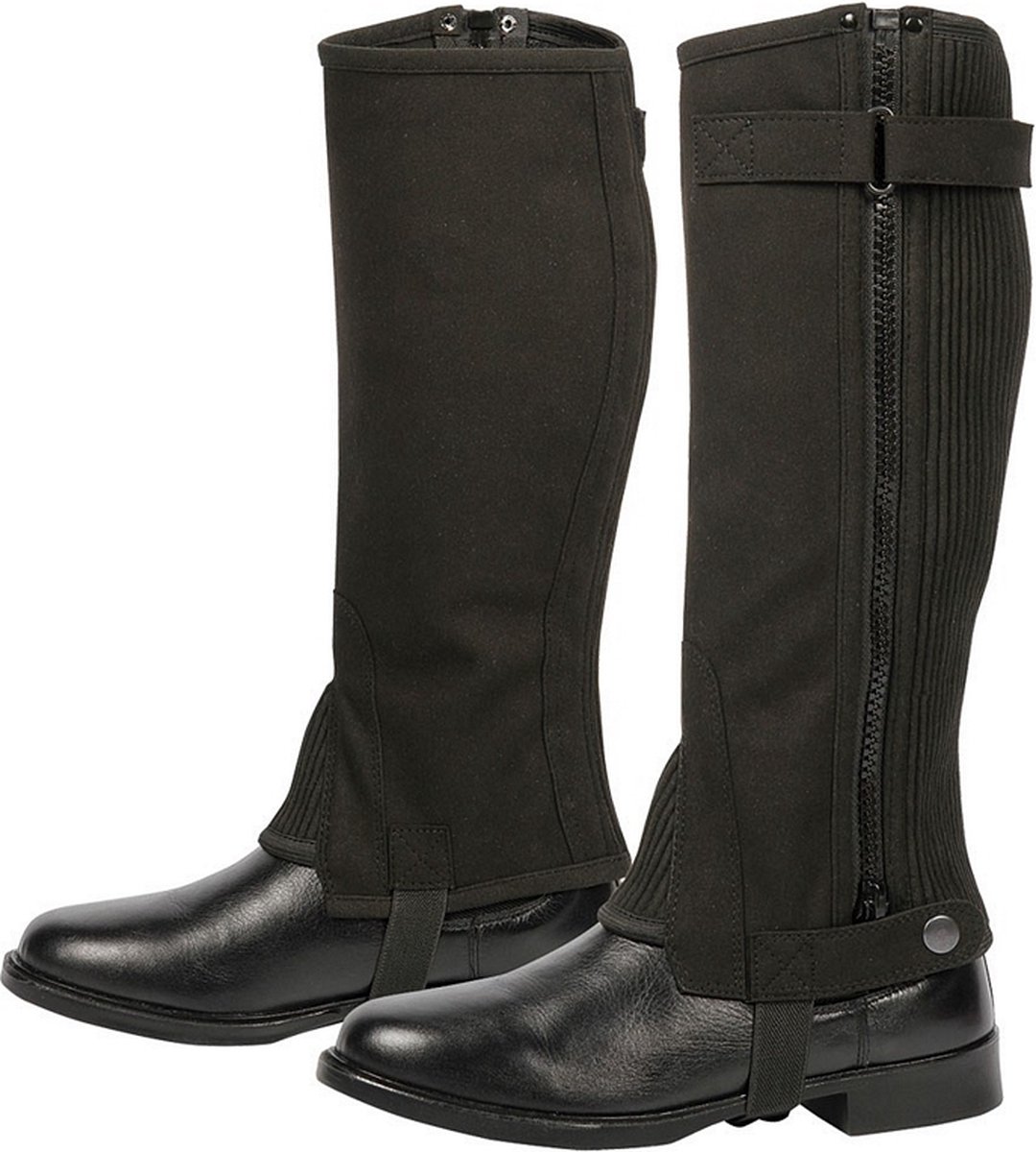 Harry's Horse Minichaps amara zwart - Short XL | Chaps paard | bol