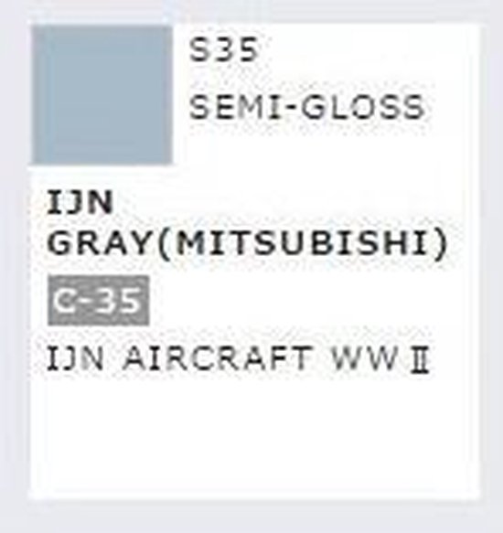 Mrhobby - Mr. Color Spray 100 Ml Ijn Gr. Mitsubishi (Mrh-s-035 ...