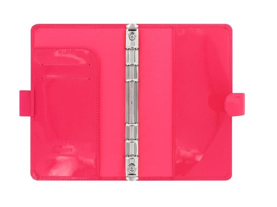 Filofax Compact Patent Fluoro Pink Agenda/Organizer | bol.com