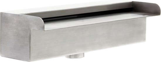 RVS Waterval Overloop Cascade 45cm Vijver | bol