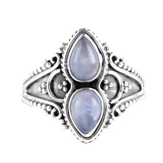 Jewelryz Charisma Edelsteen Ring | 925 sterling zilver met maansteen ...