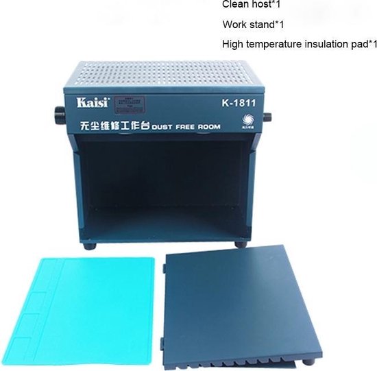 Let op type!! Kaisi K-1811 mini stofvrije kamer werktafel telefoon LCD ...