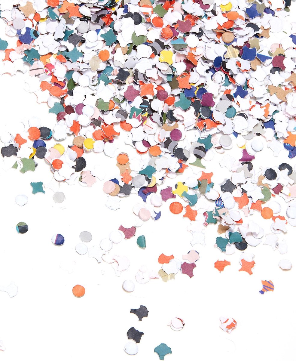 "Zak 10 kg confetti - Feestdecoratievoorwerp - One size" | bol
