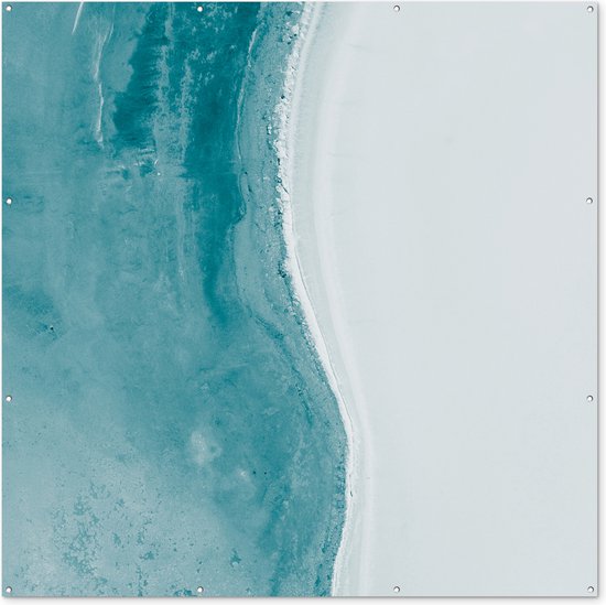 Tuin poster Strand - Water - Australië - 200x200 cm - Tuindoek ...