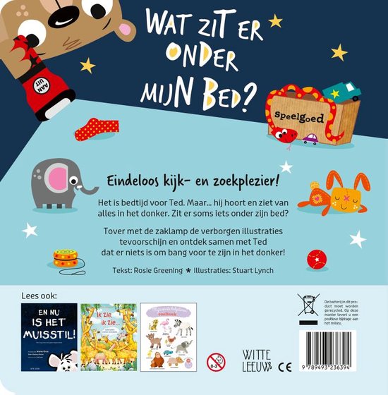 Zaklampboek - Wat zit er onder mijn bed?, Rosie Greening ...