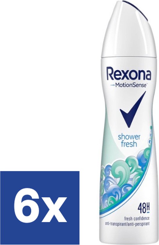 Rexona Shower Fresh Deodorant - 6 x 150 ml | bol