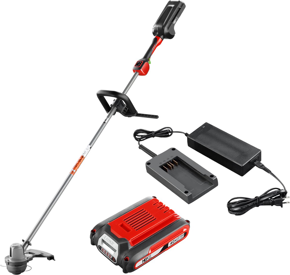 Henx 40V Accu Grastrimmer | 35 cm | Incl. Accu en Lader | bol.com