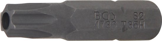 BGS Schroefbit Torx met boring T35 | bol