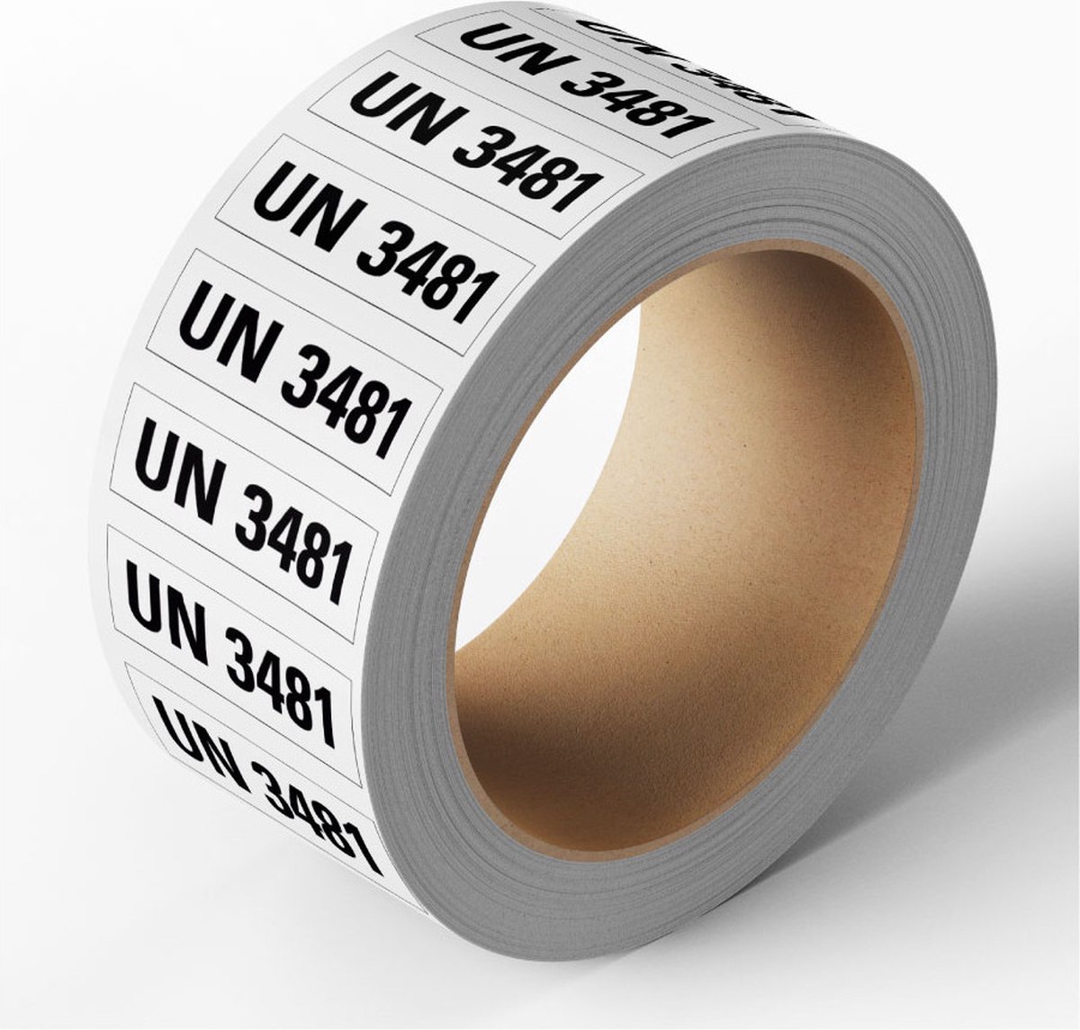 UN 3481 sticker, zelfklevend papier, 500 op rol 147 x 50 mm | bol.com