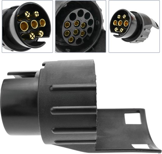 BeMatik - Plugadapter 7-polige voertuigen 7P naar 13-polige 13P voor ...