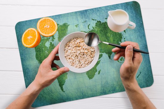 Placemat kinderen - Placemat - Placemats kunststof - Wereldkaart ... Placemat kinderen - Placemat - Placemats kunststof - Wereldkaart ...
